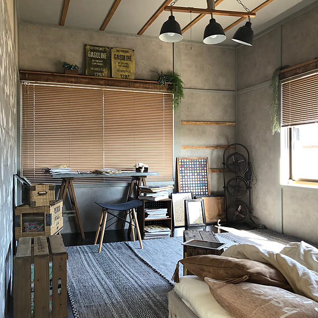 【写真付きレビュー】【壁紙】クロス【のり付き壁紙】リリカラライト [ウッド&ストーン] LL-5227 2019-2022__ll-5227の通販商品&口コミ情報 | RoomClipショッピング