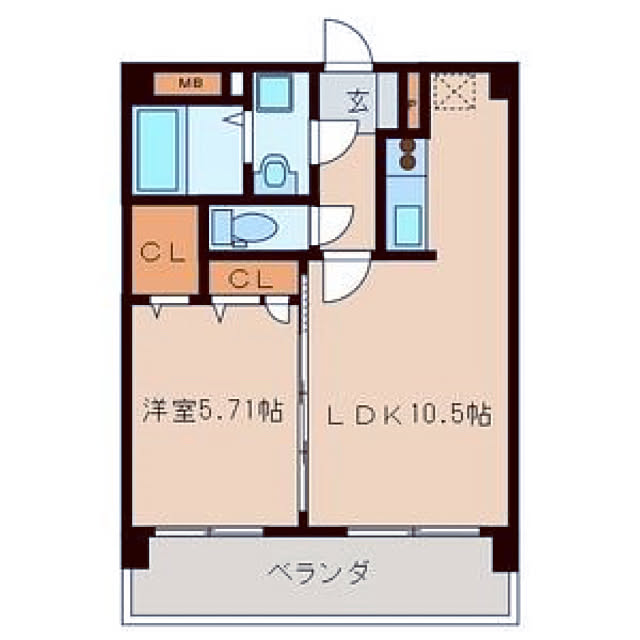 部屋全体/1LDK 1人暮らし/間取り図のインテリア実例 - 2019-01-12 19:37:19 ｜ RoomClip（ルームクリップ）