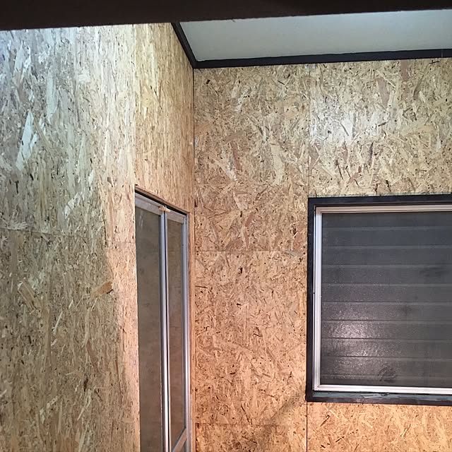 バス/トイレ/OSB合板/DIY/アパート/メンズ部屋/浴室のインテリア実例 - 2017-02-18 19:01:22 ｜ RoomClip（ルームクリップ）