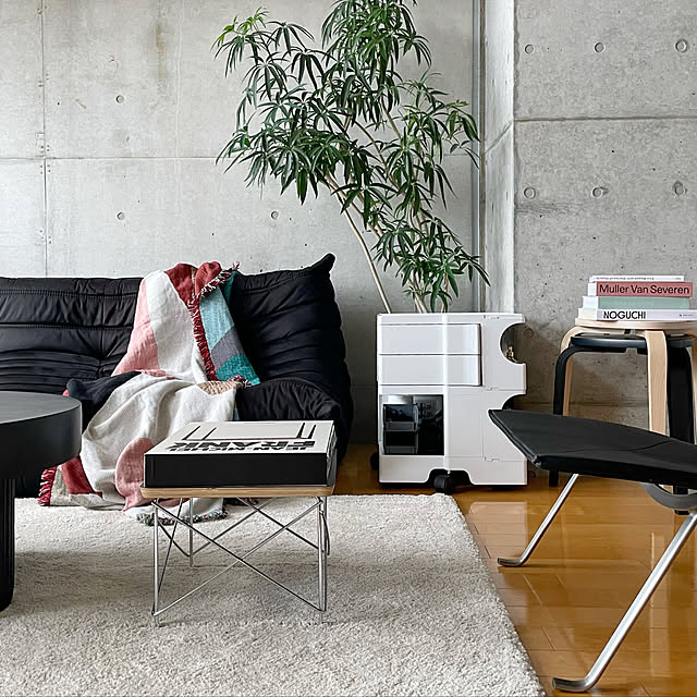 【写真付きレビュー】川口タンス店 E-comfort PK22 ラウンジチェア ポール・ケアホルム ブラック 本革 ステンレス リプロダクト 幅64cm ラウンジチェア リビング 椅子 ...