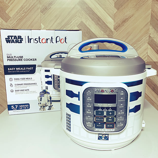 【写真付きレビュー】Instant Pot(インスタントポット) スターウォーズ マルチ電気圧力鍋 Star Wars Duo 6-Qt 7 ...
