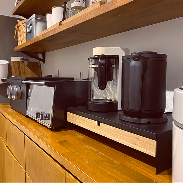 【写真付きレビュー】イケア ELLOVEN エロヴェン モニタースタンド 引き出し付きの通販商品&口コミ情報 | RoomClipショッピング