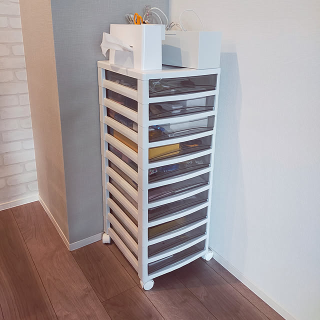 JEJアステージ A4サイズの書類や小物整理に便利！アプロスA4サイズ浅型10段 - 通販 | RoomClipショッピング