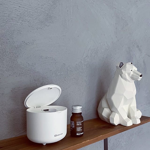 【写真付きレビュー】リズム(RHYTHM) アロマディフューザー 水なし ( エッセンシャルオイル 専用) 【国内メーカー】 コードレス (乾電池)と USB の2WAY電源 卓上 ファン式 ...