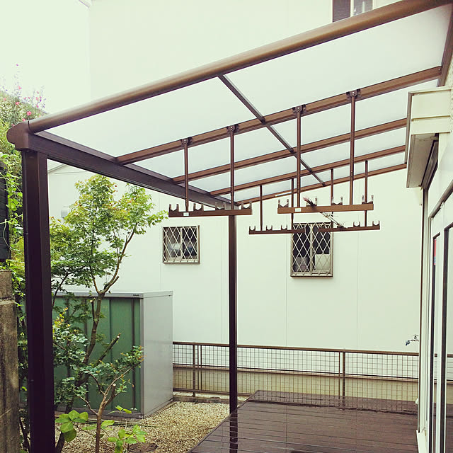 【写真付きレビュー】【クーポンで最大590円オフ】竿掛け 物干し 屋外 吊り下げ テラス屋根用竿かけ 物干し竿掛け 物干しセット BEM-TS2 ショートタイプ2本入 YKK 洗濯物干し ...