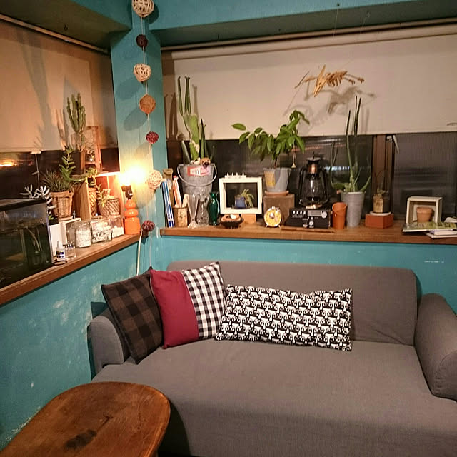 【写真付きレビュー】【期間限定】【IKEA/イケア/通販】 HEMLINGBY ヘムリングビー 2人掛けソファ, グレー(d ...