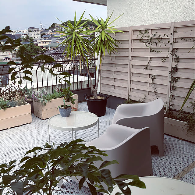 【写真付きレビュー】イケア ALTAPPEN アルタッペン フロアデッキ 屋外用の通販商品&口コミ情報 | RoomClipショッピング