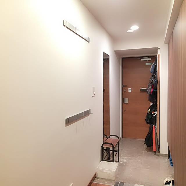 【写真付きレビュー】KAWAJUN（カワジュン） ブラインドフック AC-823-SC ホワイト+クロームの通販商品&口コミ情報 | RoomClipショッピング