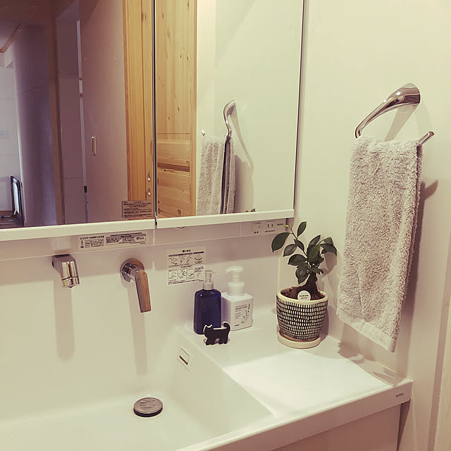 【写真付きレビュー】KAWAJUN カワジュン タオル掛け タオルリング SA-860-XCの通販商品&口コミ情報 | RoomClipショッピング