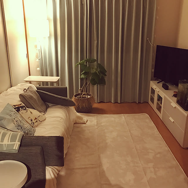 【写真付きレビュー】ニトリ コーナーソファセット(CA10 DR-TBL) の通販商品&口コミ情報 | RoomClipショッピング