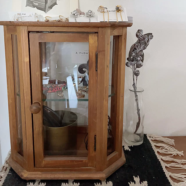 【写真付きレビュー】salut!(サリュ) ライフスタイル 【ディスプレイにおすすめ】リサイクルウッドディスプレイキャビネット その他の通販 ...