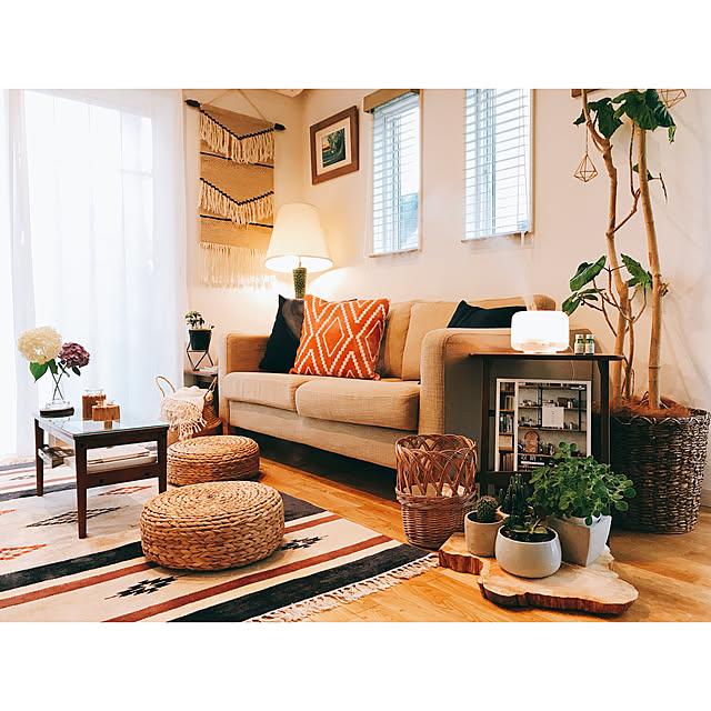 【写真付きレビュー】テーブル センターテーブル ガラステーブル リビングテーブル ローテーブル 木製 北欧 モダン emo Nest ...