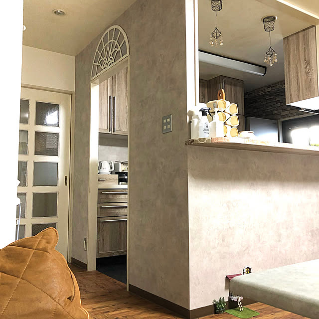 【写真付きレビュー】壁紙 クロス のり付き壁紙 リリカラライト ウッド&ストーン LL-5227 2019-2022*LL-5227の通販商品&口コミ情報 | RoomClipショッピング