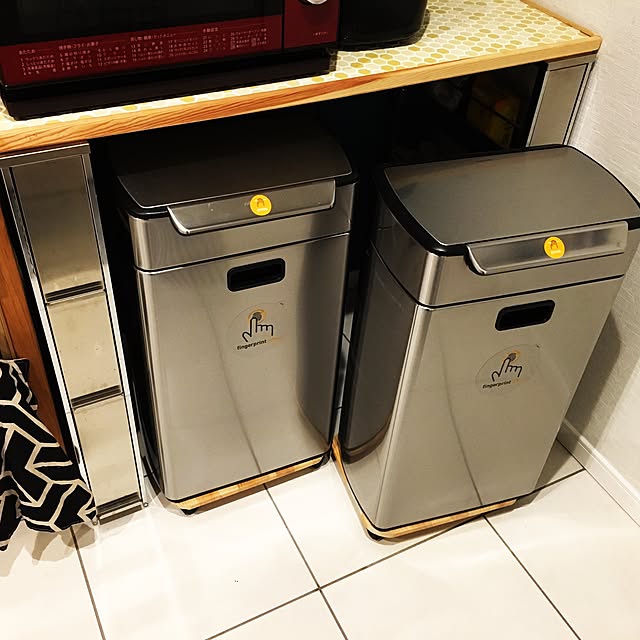 【写真付きレビュー】シンプルヒューマン CW2014 レクタンギュラー タッチバーカン ゴミ箱 40L simplehuman『送料無料（一部地域除く）』の通販商品&口コミ情報 ...