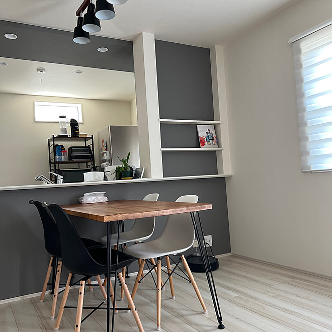 キッチン/かっこいい家具/ダイニング/ニトリ/LOWYA...などのインテリア実例 - 2023-08-20 10:10:57 ｜ RoomClip（ルームクリップ）