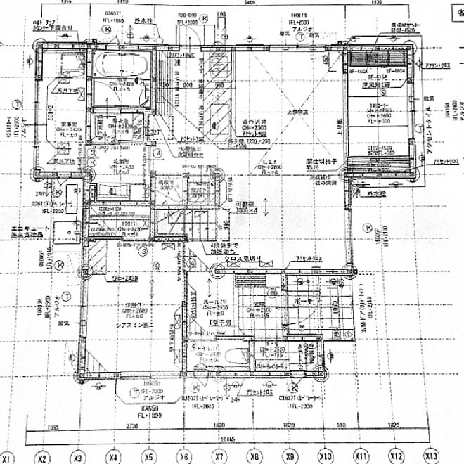 母と同居/ランドリールーム/LDK18畳/こあがりの畳コーナー/間取り図1F...などのインテリア実例 - 2022-11-04 14:34:40 ｜ RoomClip（ルームクリップ ...