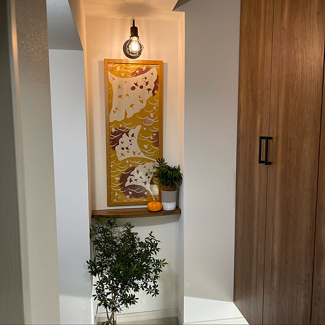 ワンコのいる暮らし/アラフィフ夫婦/観葉植物/リノベーション/玄関土間...などのインテリア実例 - 2022-10-19 10:06:37 ｜ RoomClip（ルームクリップ ...