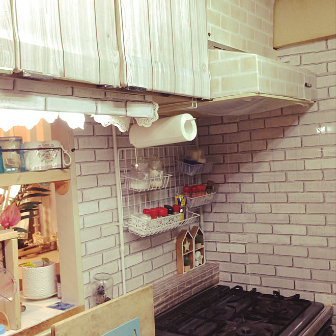 リメイクシート/ダイソー/ナチュラル/100均/DIY...などのインテリア実例 - 2021-09-18 06:50:54 ...