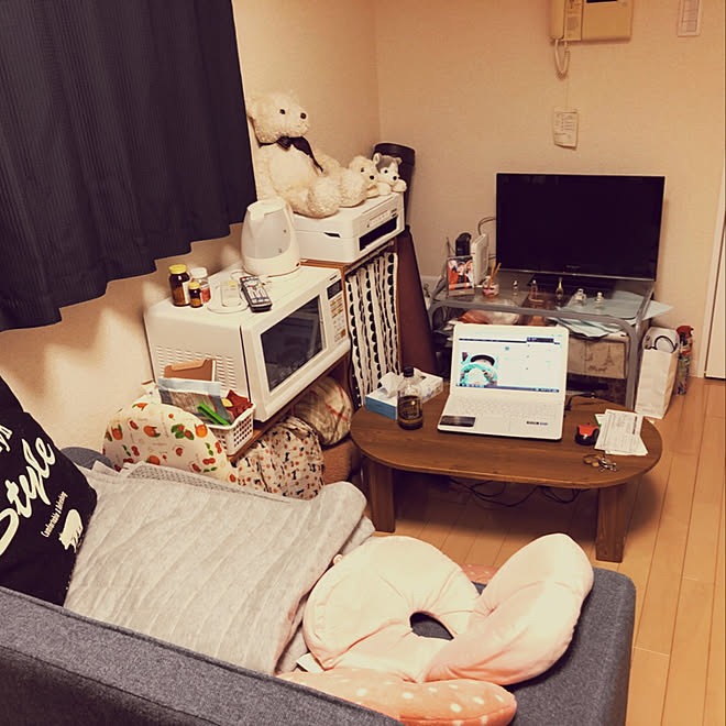 部屋全体/IKEA/1DK/シンプル /一人暮らし...などのインテリア実例 - 2015-01-31 15:17:46 ｜ RoomClip（ルームクリップ） | RoomClip（ルームクリップ）