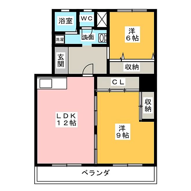 部屋全体/2LDK/間取り図/団地/築40年以上...などのインテリア実例 - 2016-09-12 21:22:12 ｜ RoomClip ...