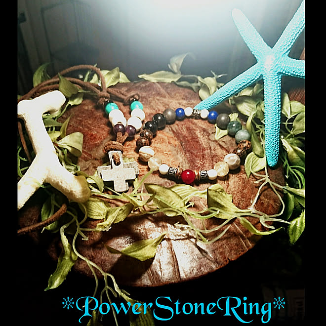 リビング/ハンドメイド/powerstone*ring/趣味/お誕生日プレゼントに♡のインテリア実例 - 2018-06-25 12:55:00 ｜ RoomClip（ルームクリップ ...
