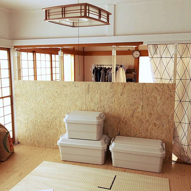 OSBボードの壁/OSB合板/塗装DIY/セルフリフォーム/リノベーション...などのインテリア実例 - 2020-04-30 07:56:37 ｜ RoomClip（ルームクリップ ...