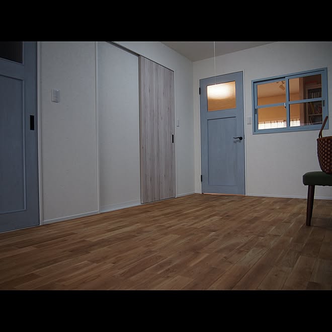 部屋全体/赤ちゃんがいる生活/アクセントクロス ブルー/初投稿/子ども部屋のインテリア実例 - 2016-03-30 15:10:14 ...