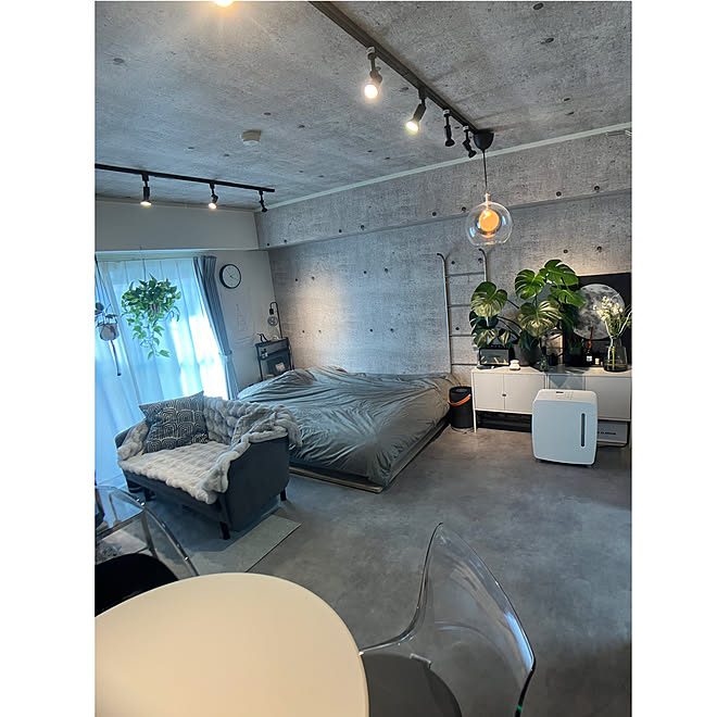 部屋全体/ラグ/ファーブランケット/モコモコブランケット/2023.12.25...などのインテリア実例 - 2023-12-25 13:03:33 ｜ RoomClip（ルームクリップ ...