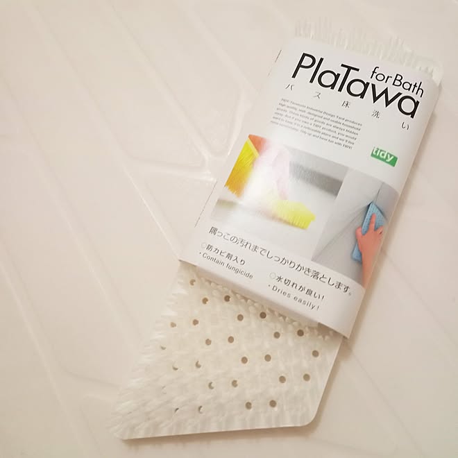 バス/トイレ/2LDK/賃貸/バス/トイレ床掃除/プラタワシ...などのインテリア実例 - 2023-11-25 23:24:26 ｜ RoomClip（ルームクリップ）