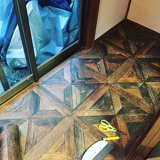 部屋全体/縁側/クッションフロア/DIY/昭和の家...などのインテリア実例 - 2018-04-09 20:19:22 ｜ RoomClip ...