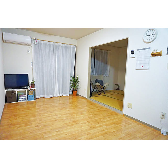 2LDK賃貸アパート/3人家族/子供のいる暮らし/なんにもないのが好き/2LDK 賃貸...などのインテリア実例 - 2022-09-04 21:02:50 ｜ RoomClip（ルーム ...