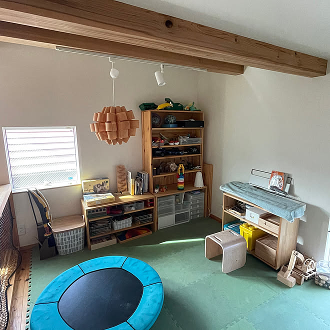 棚/ロープで登る/ロフト/こども部屋&キッズスペース/木のおもちゃ...などのインテリア実例 - 2024-07-21 23:35:31 ｜ RoomClip（ルームクリップ ...