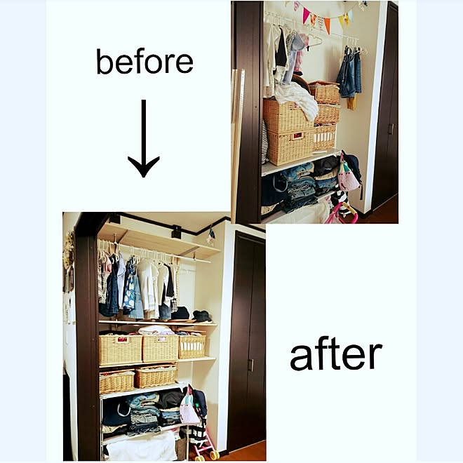 ラブリコ 棚/ラブリコアイアン/ラブリコ/2×4/2×4材...などのインテリア実例 - 2021-05-05 23:46:00 ...