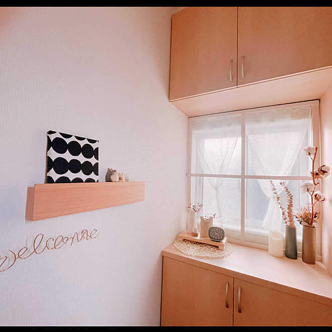 玄関/入り口/格子窓DIY/内窓DIY/リメイク/いつもいいねありがとうございます♡...などのインテリア実例 - 2024-02-16 17:40:51 ｜ RoomClip（ルームクリップ ...