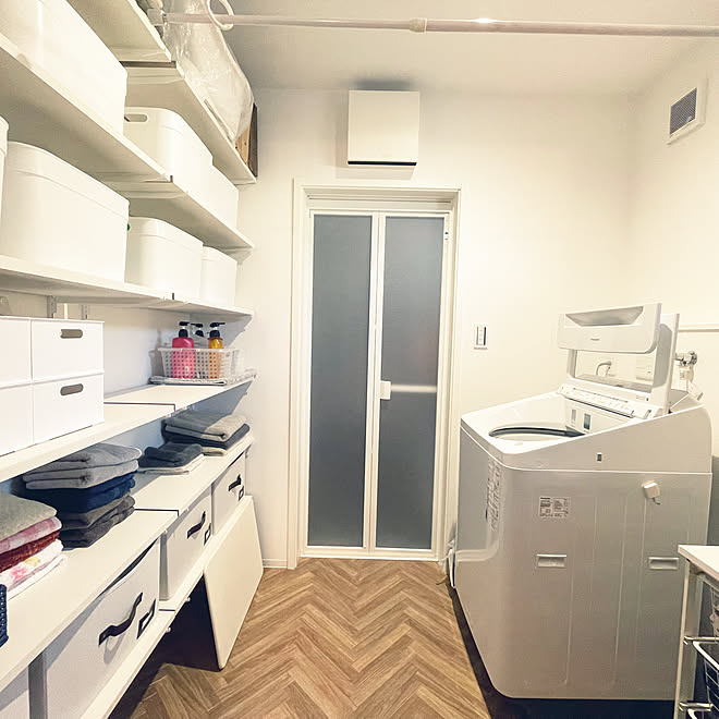 バス/トイレ/ベンチ/バスルーム/作家さんの家具/脱衣所...などのインテリア実例 - 2017-05-20 19:53:33 ...