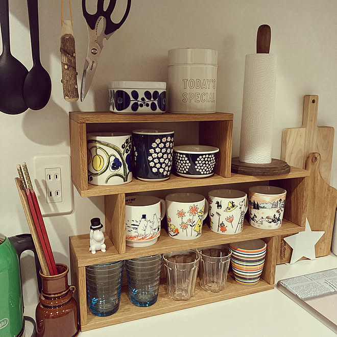 東屋/ittala/marimekko/ティーラック/side by side...などのインテリア実例 - 2022-08-22 00:03:46 ｜ RoomClip（ルームクリップ）