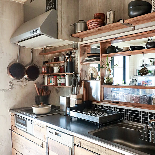 キッチン/改造キッチン/IH周り/DIY/住まいづくり...などのインテリア実例 - 2019-01-09 22:00:50 ｜ RoomClip（ルームクリップ）