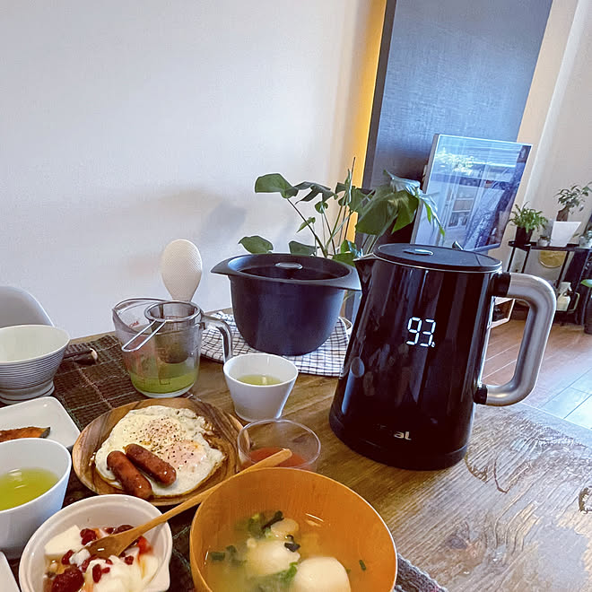 温度コントロールタイプ/ティファール/おうちカフェ/電気ケトル/2LDK...などのインテリア実例 - 2022-09-22 09:14:20 ｜ RoomClip（ルームクリップ）