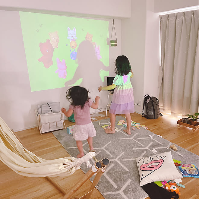 ハンモックのある暮らし/プロジェクターのある生活/プロジェクター/北欧ナチュラル/マンションリノベ...などのインテリア実例 - 2022-09-16 22:38:46 ｜ RoomClip ...