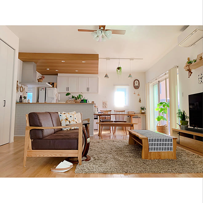 秋冬インテリア/クッションカバー/Salyu！/北欧ナチュラル/無印良品...などのインテリア実例 - 2022-10-18 10:51:50 ｜ RoomClip（ルームクリップ）