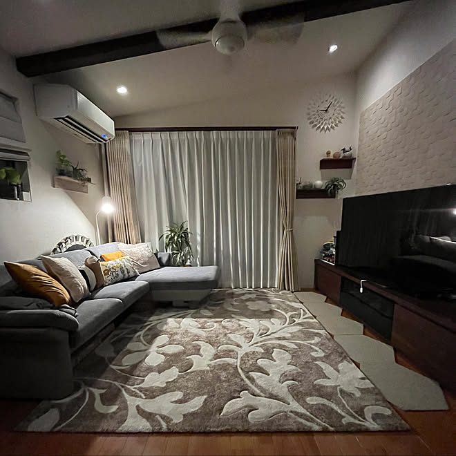 二階リビング/ヒコラー/イケヒコ/ラグ/16.5畳LDK...などのインテリア実例 - 2022-09-17 21:16:10 ｜ RoomClip（ルームクリップ）