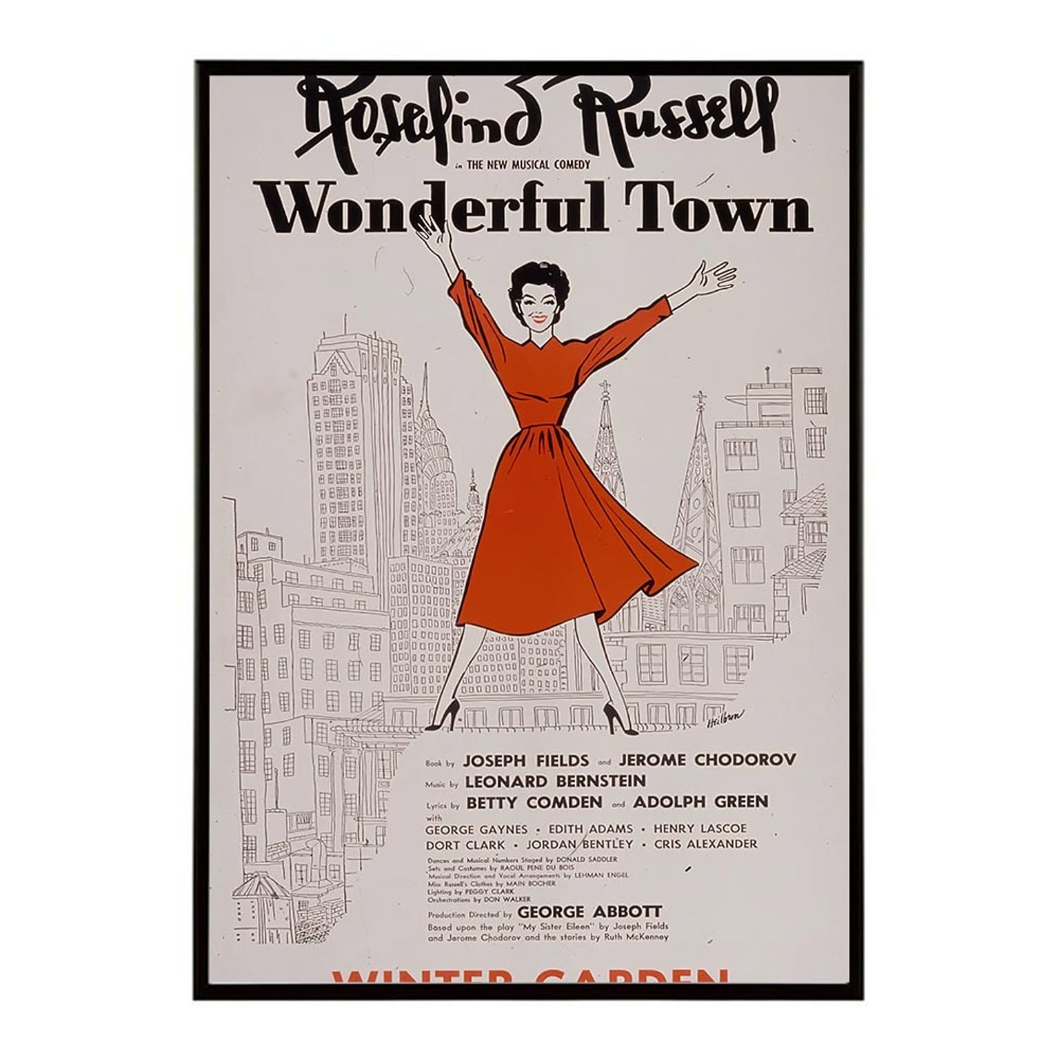 EFPI Rosalind_Russell_in_the_new_musical_comedy_Wo【bn-poster-2117】 - 通販 ...