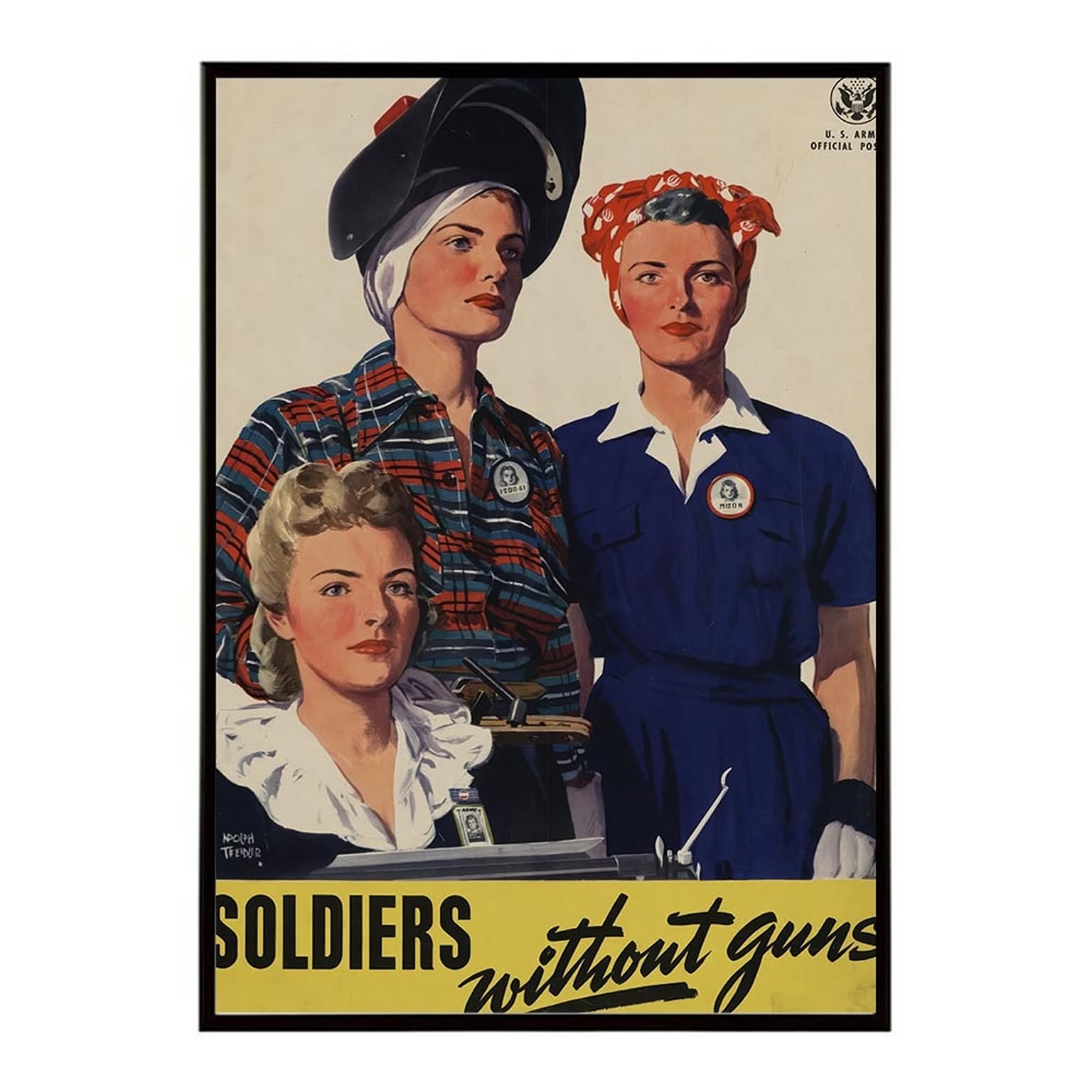 EFPI Soldiers without guns超古いポスター 復刻 デジタルリマスター 古典 【bn-poster-1538】 - 通販 | 家具とインテリアの通販【RoomClip ...