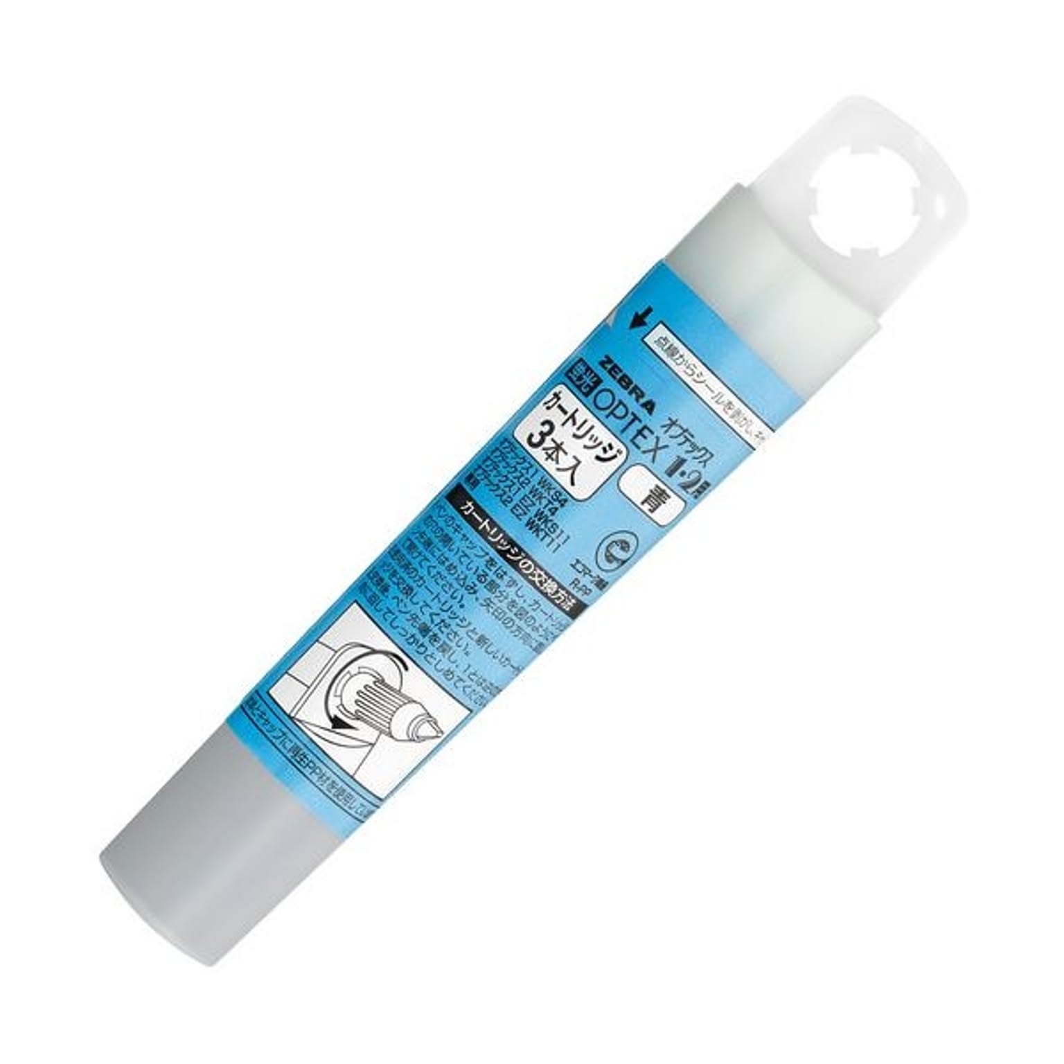 (まとめ) ゼブラ蛍光オプテックス1・2用カートリッジ 青 RWK8-BL 1ケース（3本） 【×100セット】 - 通販 | 家具と ...