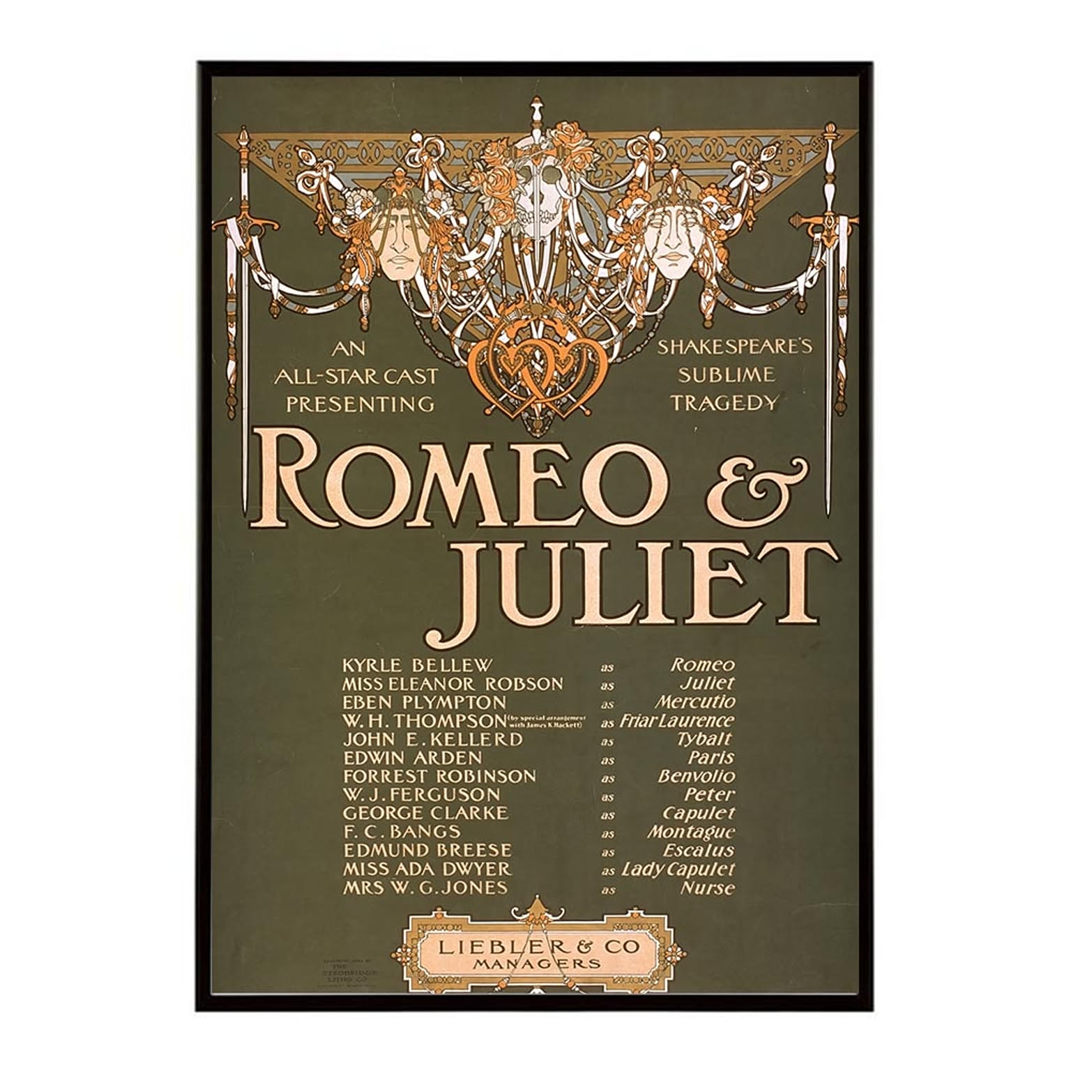 EFPI Romeo_and_Juliet 超レトロ 古い 世界 ポスター インテリア クラシック 【bn-poster-2112】 - 通販 ...