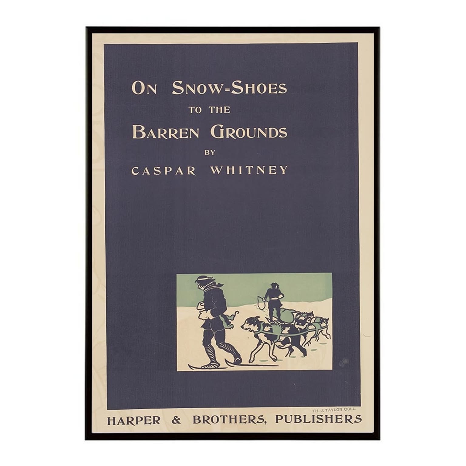 EFPI On_snow-shoes_to_the_barren_grounds 超レトロ 古い 世【bn-poster-2022】 - 通販 ...