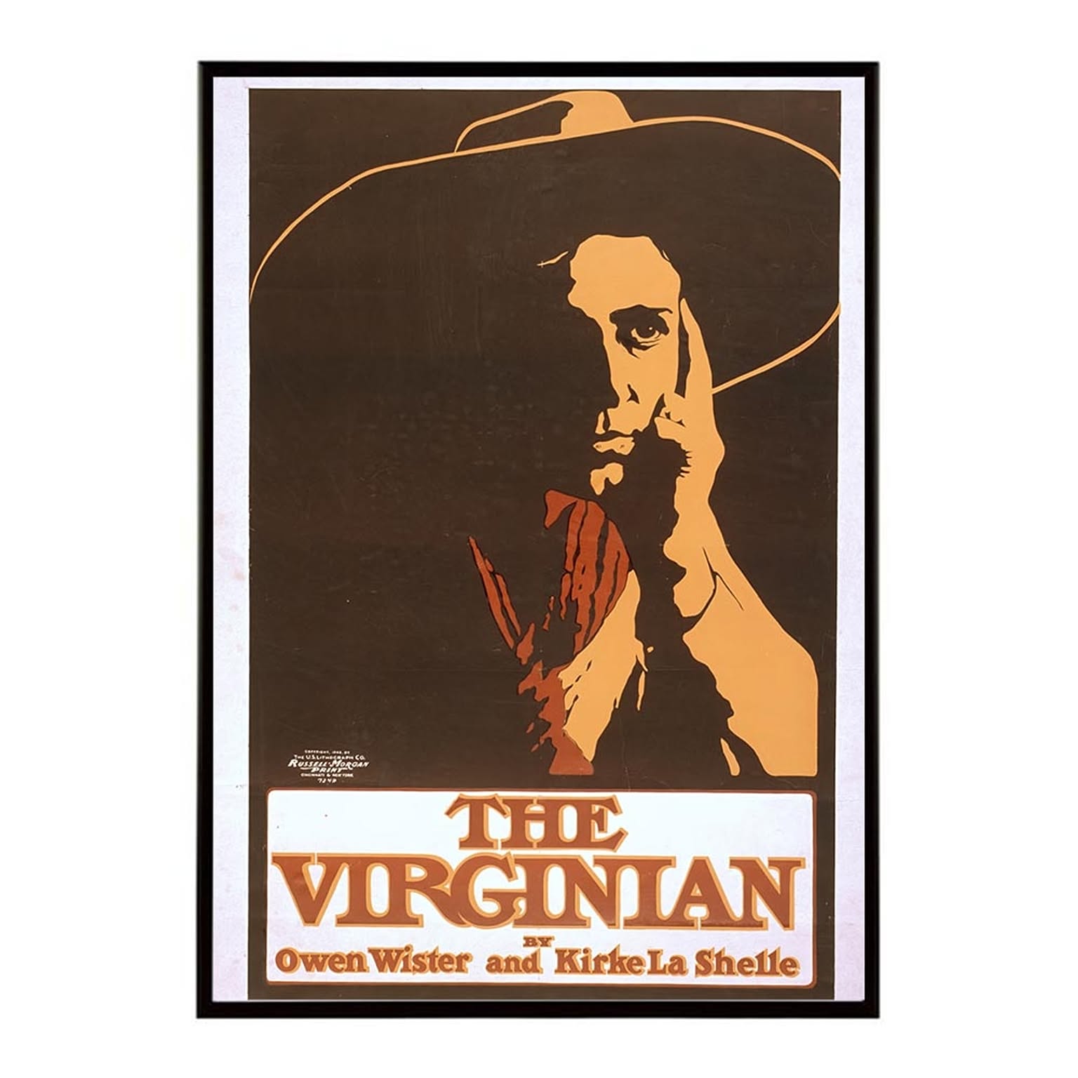 EFPI The_Virginian_by_Owen_Wister_and_Kirke_La_She【bn-poster-2310】 - 通販 | 家具とインテリアの通販【RoomClip ...