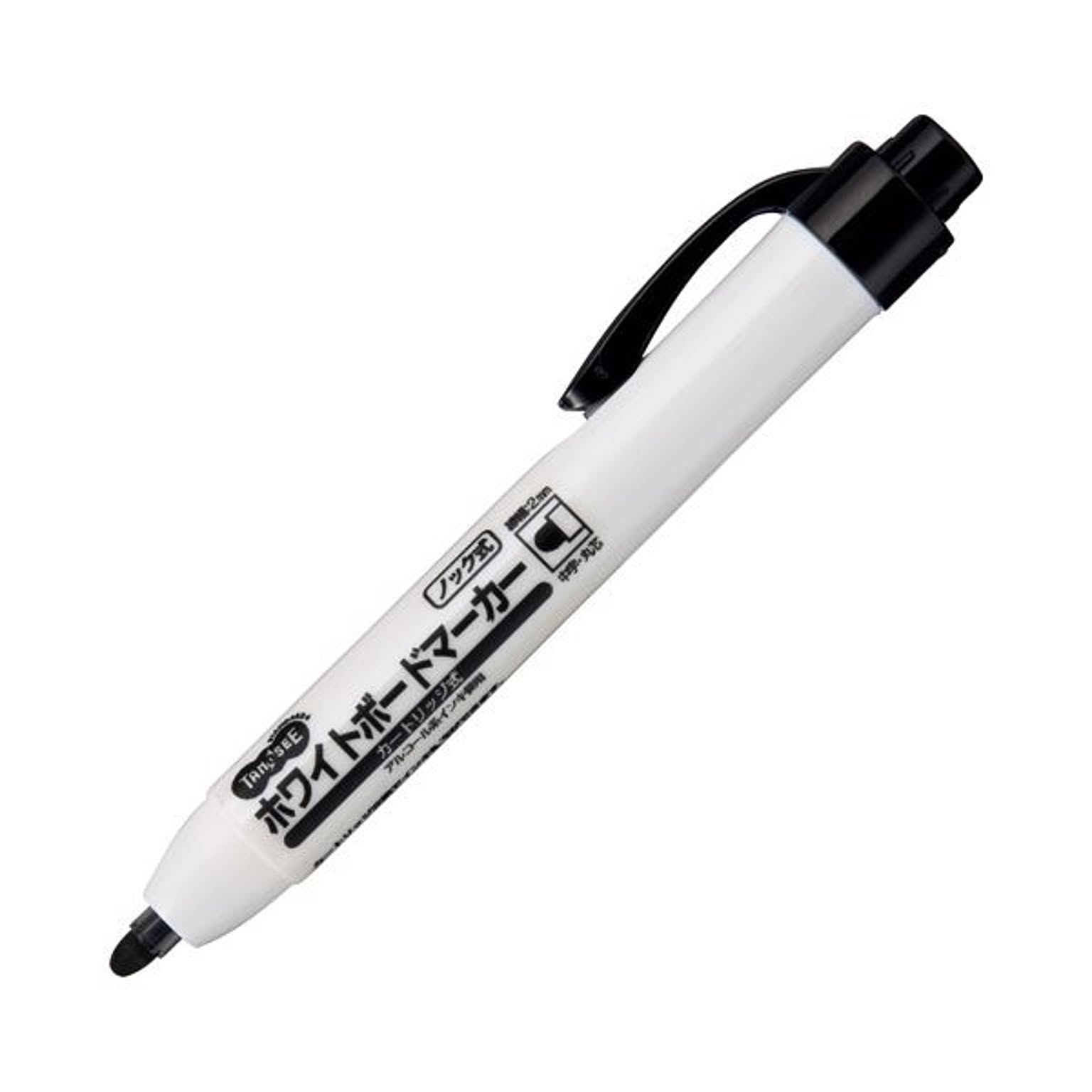 (まとめ) TANOSEEノック式ホワイトボードマーカー カートリッジタイプ 中字丸芯 黒 1本 【×100セット】 - 通販 | 家具とインテリアの通販【RoomClipショッピング】