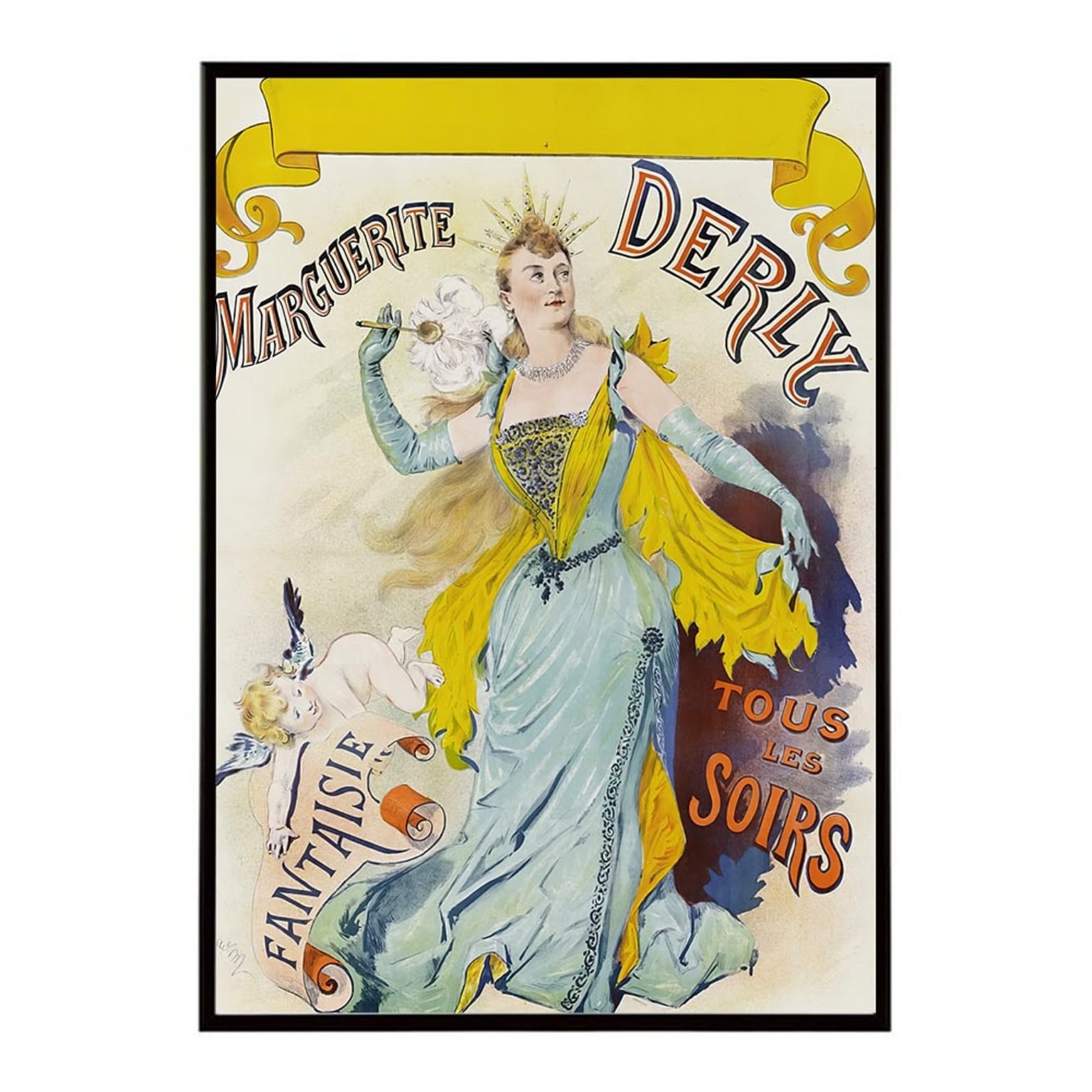 EFPI Marguerite_Derly超古いポスター 復刻 デジタルリマスター 古典 アンティー【bn-poster-1286】 - 通販 ...