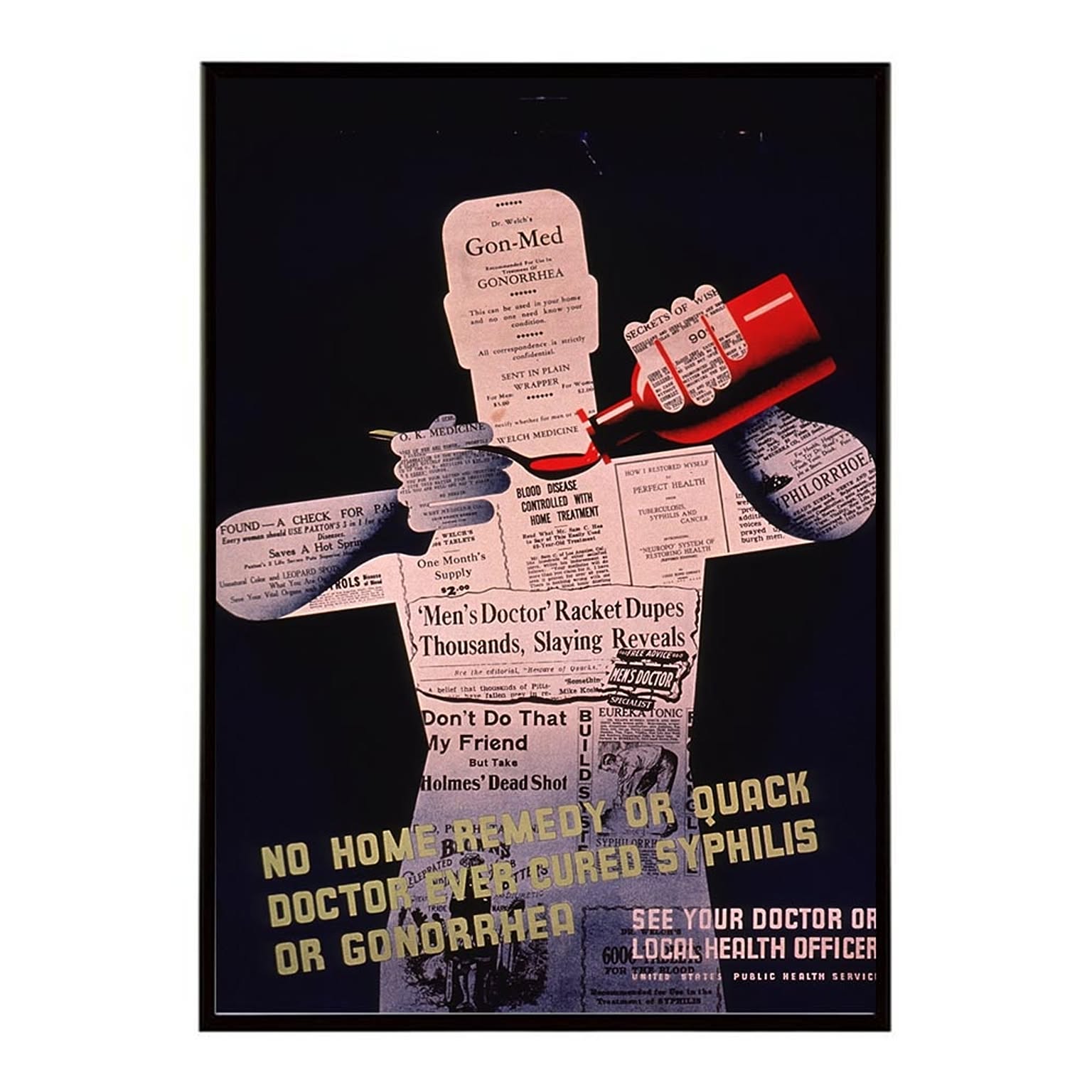 EFPI No_home_remedy_or_quack_doctor_ever_cured_syp【bn-poster-1342】 - 通販 ...